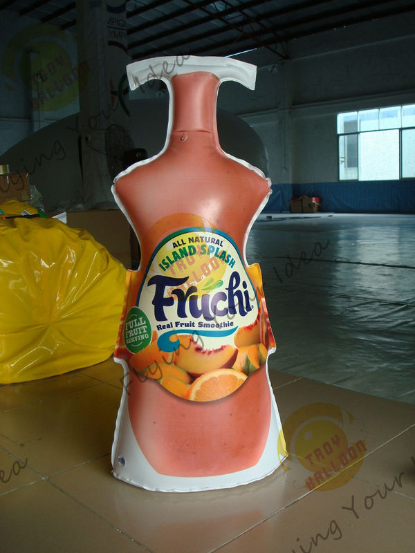 Fashionable Inflatable Drink Bottle / Lightweight Inflatable Marketing ...