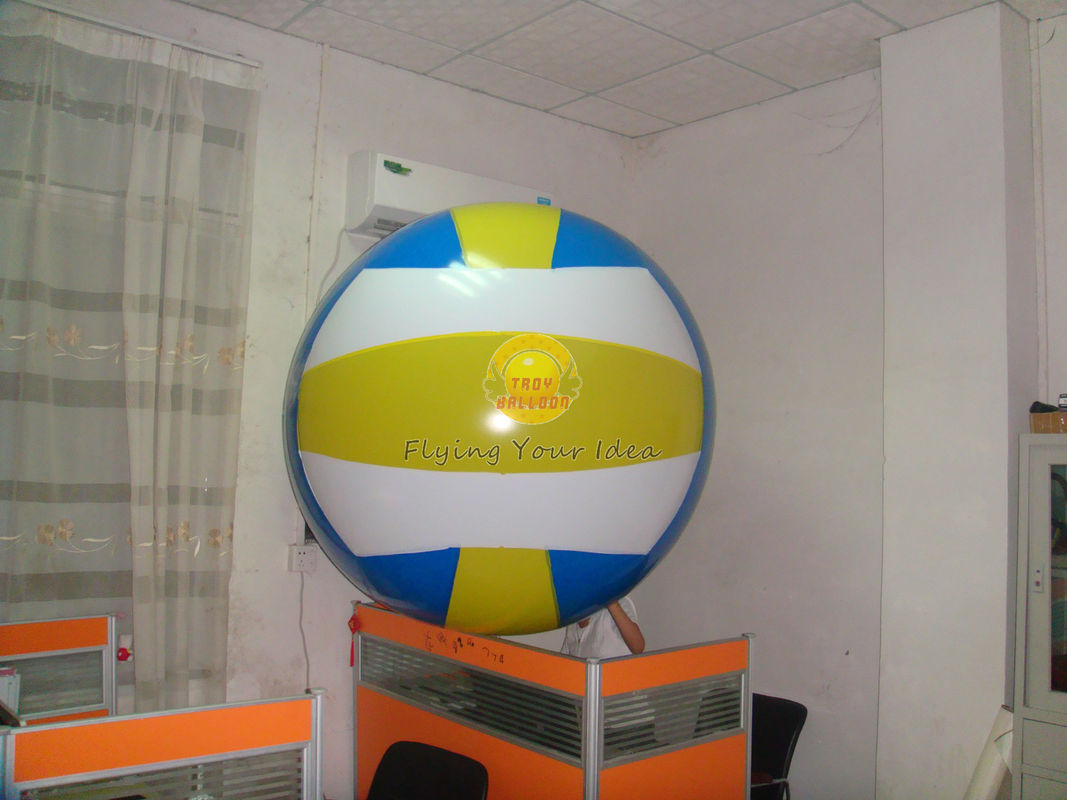 Waterproof 1.5m Diameter Sports Volleyball Balloons with 0.18mm PVC for ...