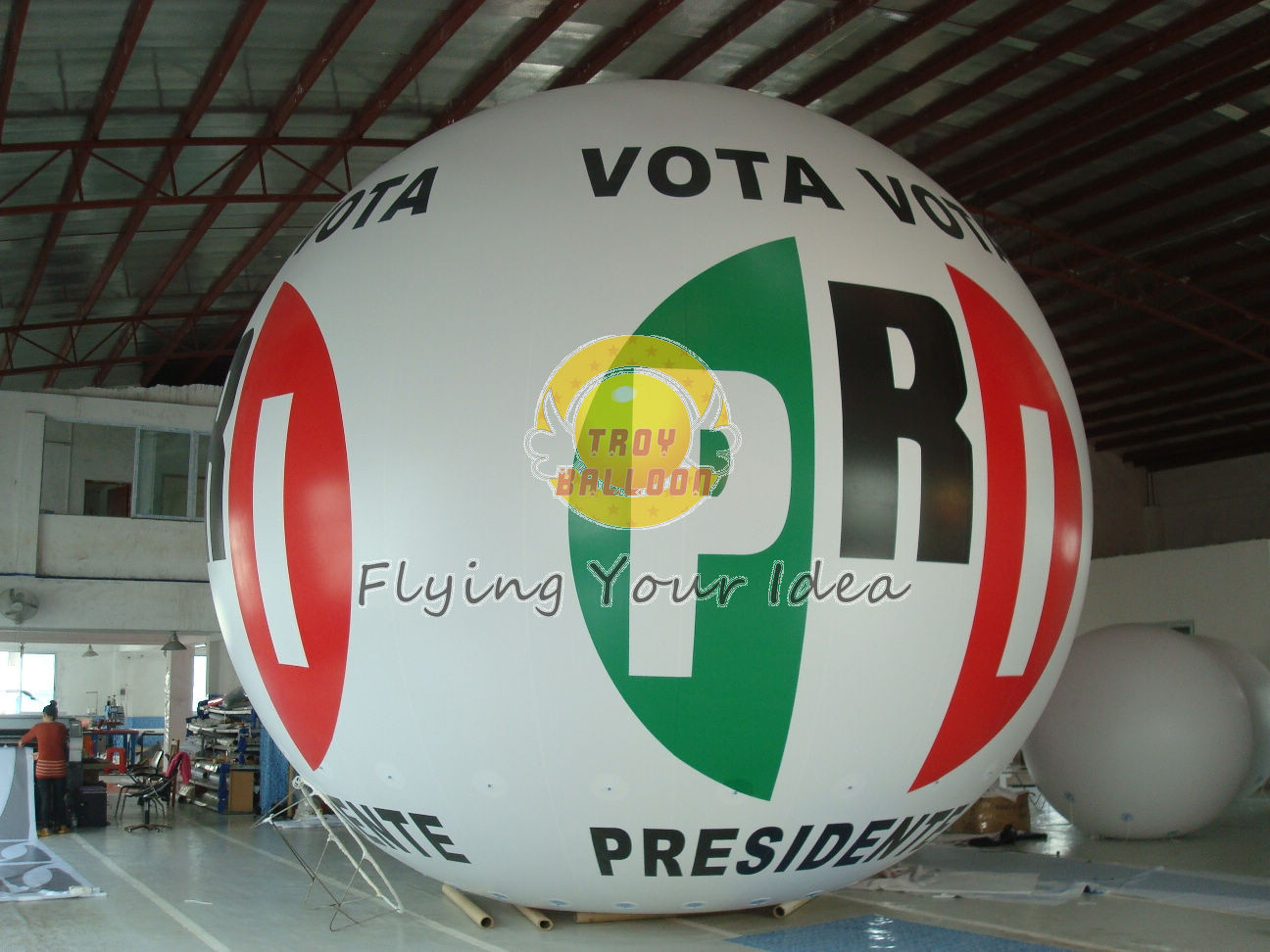 Total digital printed 7m inflatable Giant Advertising helium sphere ...